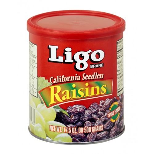 Ligo Canister Seedless Raisins (500gm)